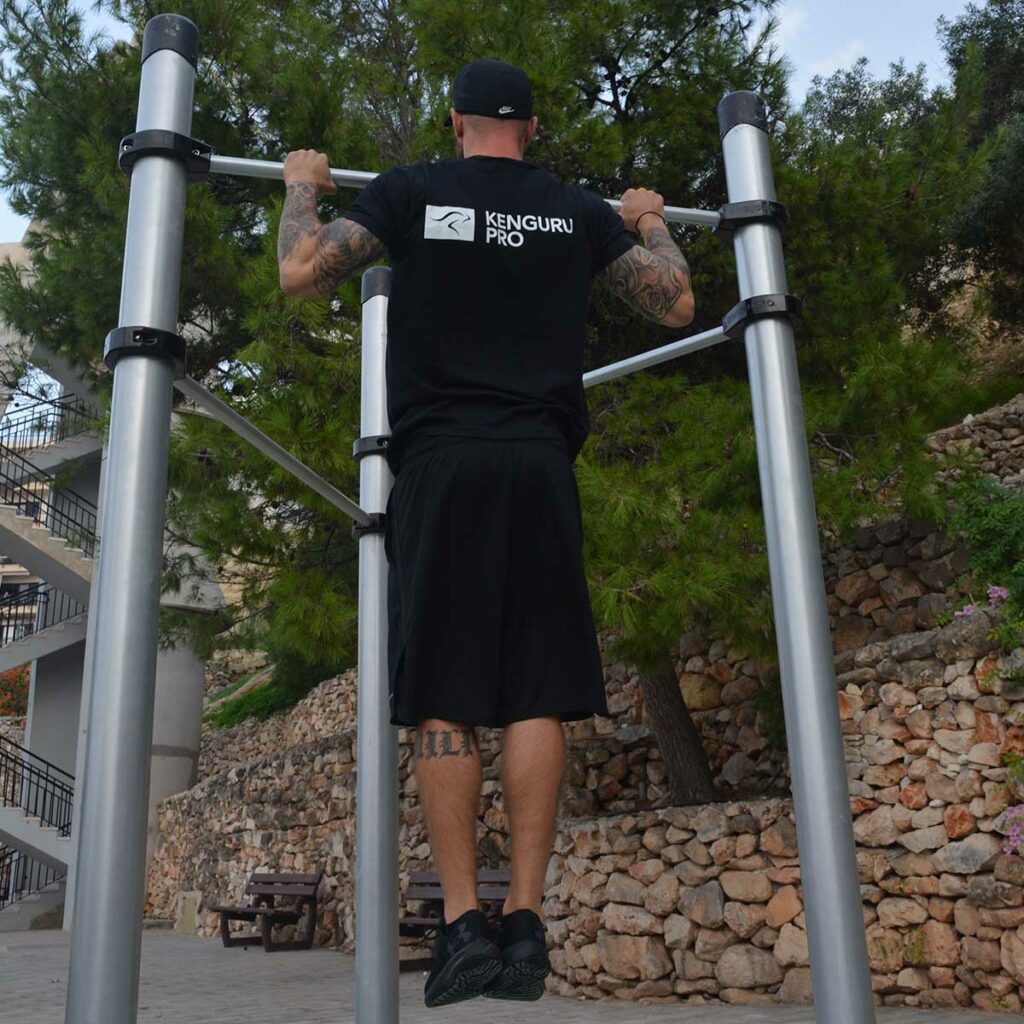 Reckstangen Dreieck für Calisthenics Workout