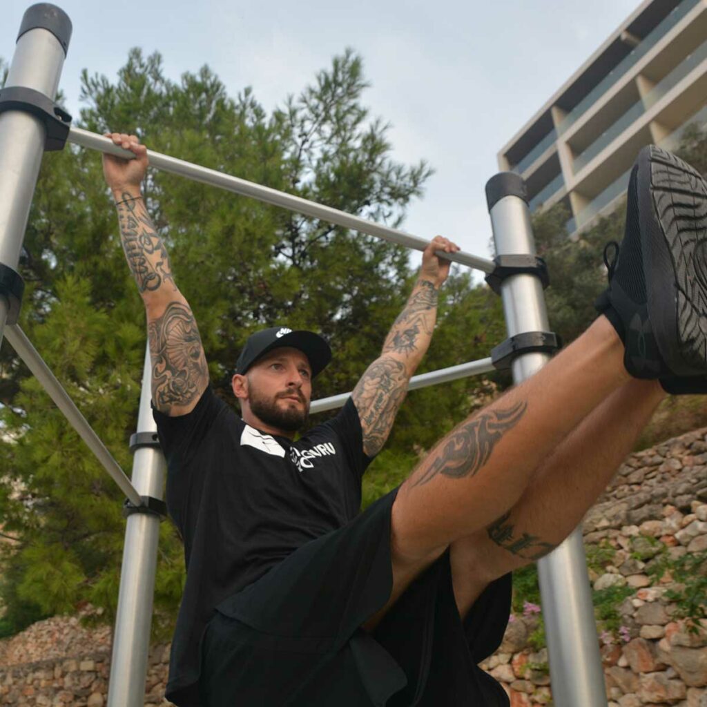 Reckstangen Dreieck für Calisthenics Workout