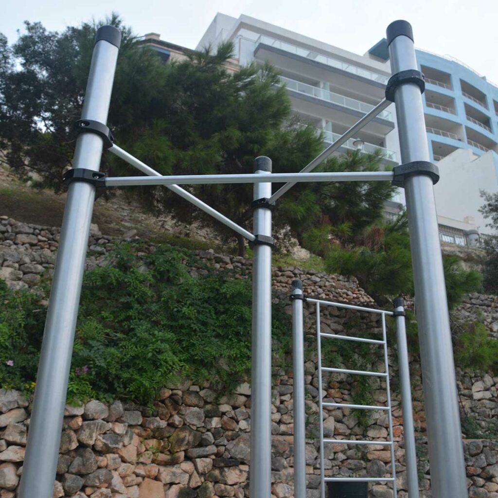 Reckstangen Dreieck für Calisthenics Workout