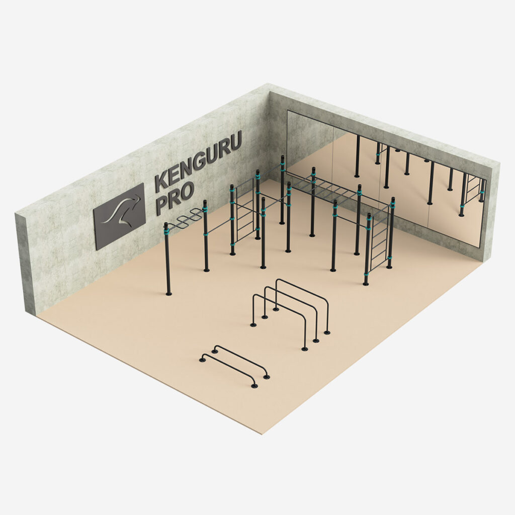 Indoor Calisthenics GYM - 105qm